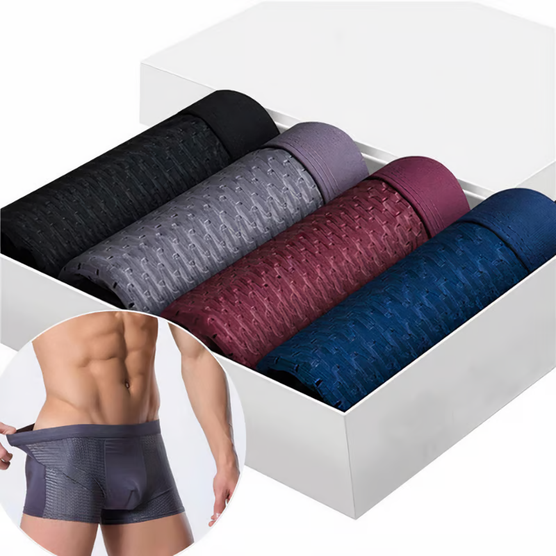🔥Buy 2 Get 2 Free only today!!!💥Bamboo Fibre Boxer Shorts - For All-da ...